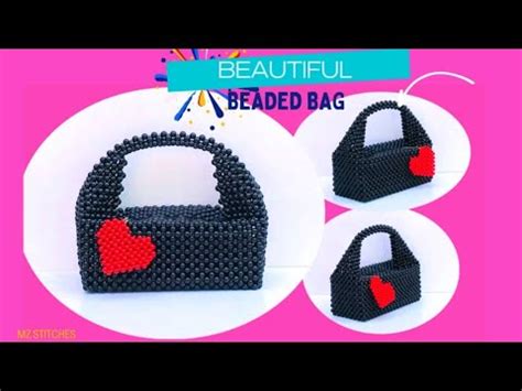 EASIEST Way To Make A Bottega Veneta BEABED BAG DIY Beaded Bag DIY