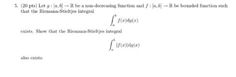 solved let g [a b] rightarrow r be a non decreasing