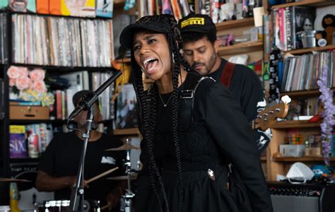 Watch Santigold Channel Her Punk Roots In NPR Tiny Desk Concert