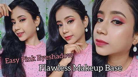Pink Glam Makeup Tutorial Wedding Guest Party Makeup Look Youtube