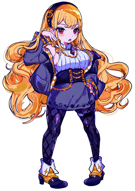 Safebooru 1girl Bare Shoulders Belt Black Corset Black Headband Black Thighhighs Blonde Hair