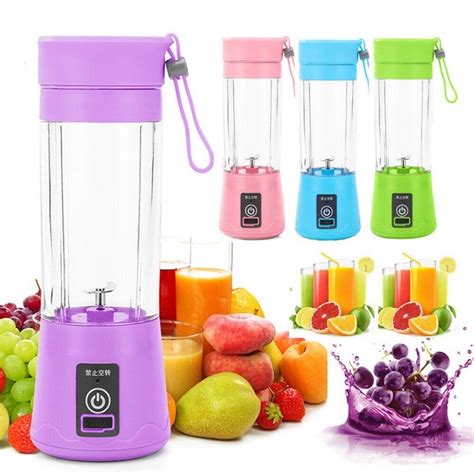 Mini Liquidificador Portátil Shake Take Juice Cup 6 Lâminas
