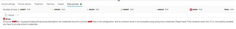 dataflow error org apache hadoop fs azure azureexception no credentials found for account