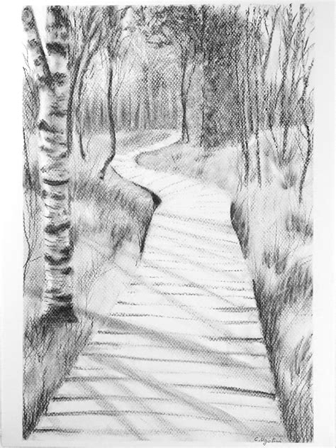 Dessins Au Crayon Au Pastel Au Fusain Au Crayon Graphite