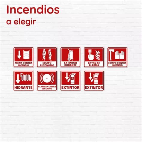 Señalamientos De Protección Civil Catalogo A Elegir 20x20cm 66 en