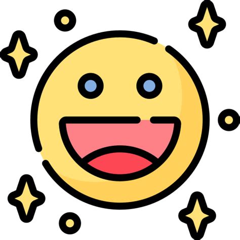 Happiness Special Lineal Color Icon