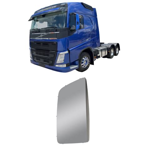 Vidro Espelho Retrovisor Convexo Auxiliar C Base Caminh O Volvo Fh A