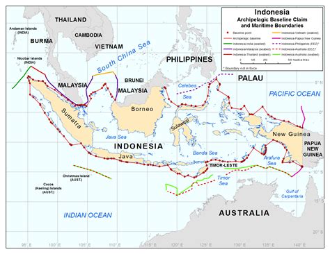 Indonesia Maritime Claim About Archipelagic Baselines Iilss