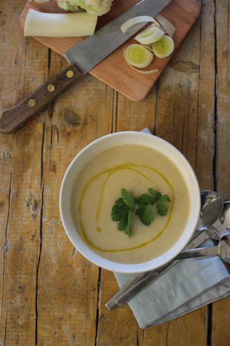 As Minhas Receitas Creme De Couve Flor E Alho Franc S