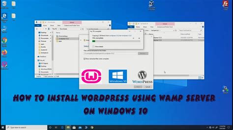 How To Install WordPress On WampServer YouTube