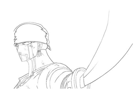 Coloriage Roronoa Zoro De One Piece T L Charger Et Imprimer Gratuit