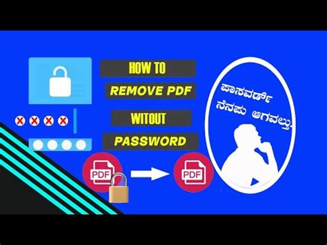How To Unlock PDF File Without Password In Online 2023 YouTube