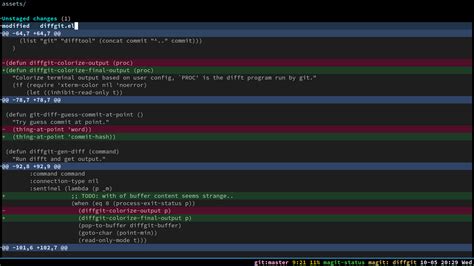 [新插件] diffgit 基于 difftastic 的 git diff 插件 emacs general emacs china