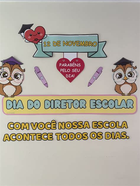 Mini Kit Dia Do Diretor Escolar Intervir Cantinho Do Saber Prof