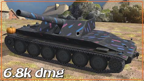 Rhm B WT 5 Frags 6 8k Dmg WoT Blitz YouTube