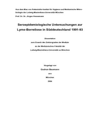 Ausfüllbar Online edoc ub uni muenchen Max von Pettenkofer o Prof Dr