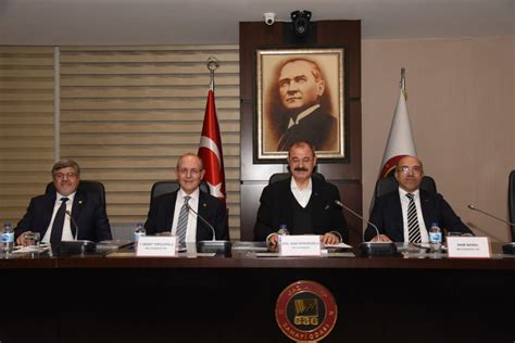 GSO DA YILIN SON MECLİS TOPLANTISI YAPILDI Gaziantep Sanayi Odası