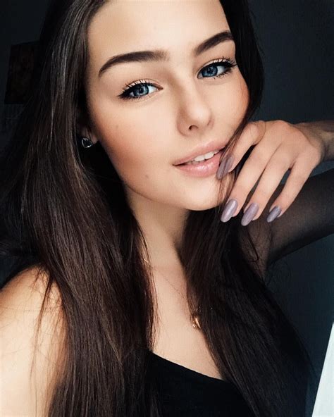 Bogdana Kadritskaya Woman Face Beautiful Girl Image Stunning Eyes