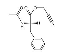 Cas N Acetyl L Phenylalanine Cyanomethyl Ester Chemsrc