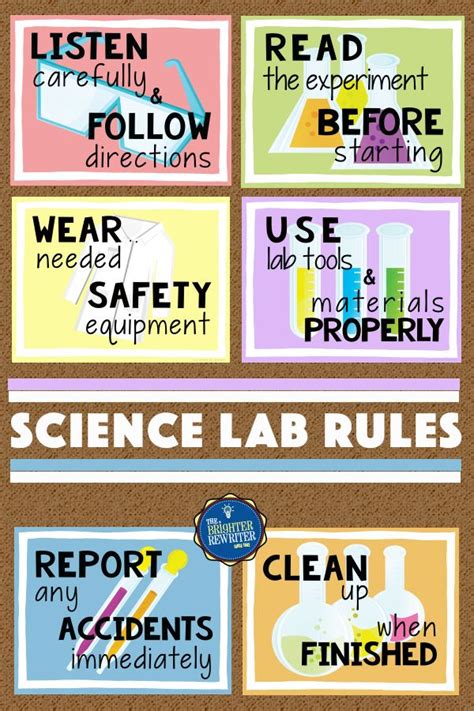 25 Lab Safety Rules Middle School Ideas In 2021