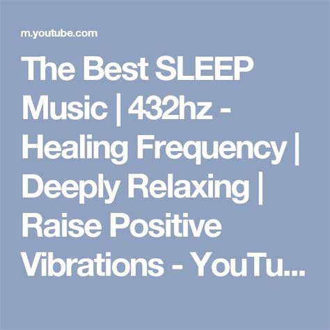 The Best SLEEP Music 432hz Healing Frequency Deeply Relaxing