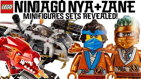LEGO Ninjago Golden Nya Zane Summer 2021 Sets Revealed YouTube