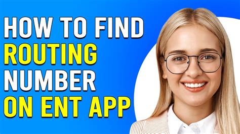 How To Find Routing Number On Ent App What Is My Ent Account Number