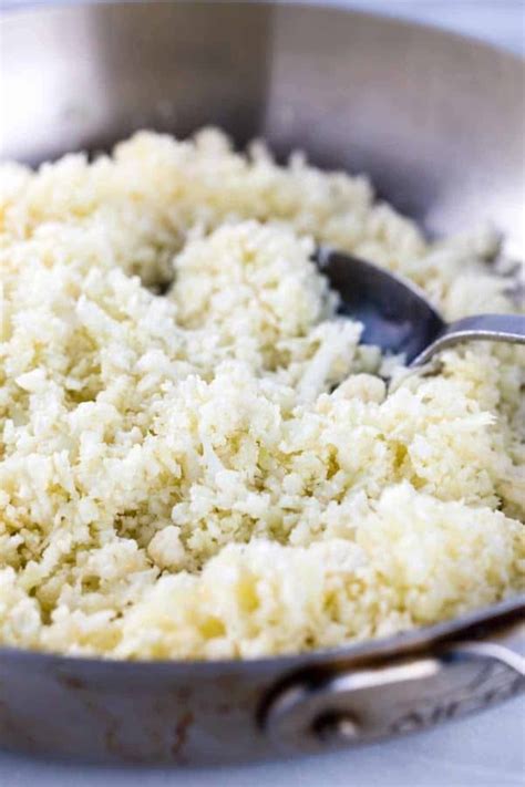 How To Make Cauliflower Rice 4 Ways Jessica Gavin Cooking