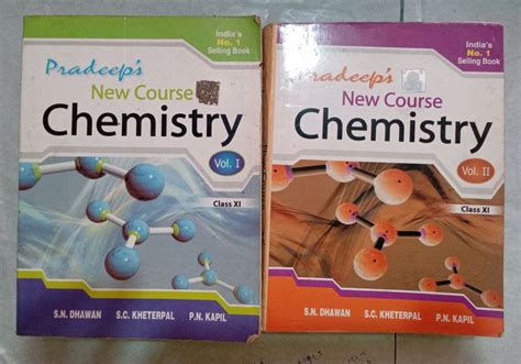 Textbooks PRADEEP CLASS 11 CHEMISTRY VOL1 And VOL2 Freeup