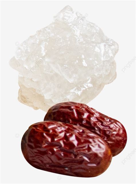 Rock Sugar Jujube Food Crystal Sugar Jujube Red Dates PNG