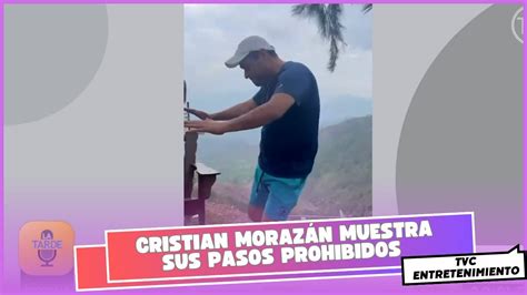 Cristian Morazán muestra sus pasos prohibidos bailando punta YouTube