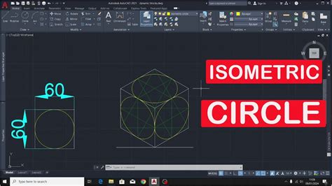 Master Autocad Draw Perfect Isometric Circles Effortlessly Youtube