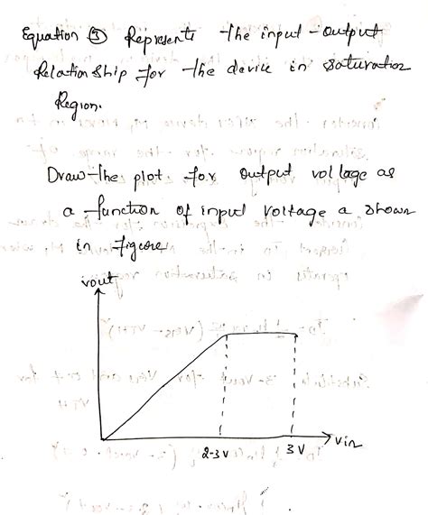 Solved Sketch Vout As A Function Of Vin For The Circuit As Vin Varies