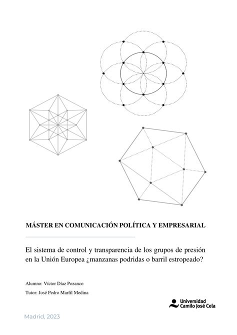 Pdf El Sistema De Control Y Transparencia De Los Grupos De Presi N En