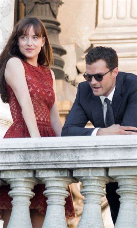 Dakota Johnson And Jamie Dornan Have Been Heating Things Up On The Set Of Fifty Shades Freed