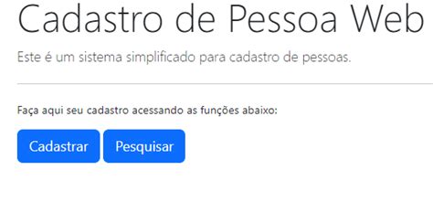Github Ciihpris Crud Cadastro Crud Simples Para Cadastro De Pessoa
