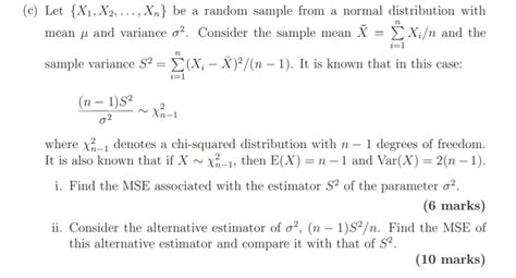 solved c let {x1 x2 xn} be a random sample from a