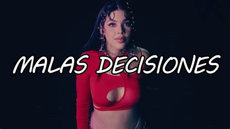 Kenia OS Malas Decisiones Expert Video Lyrics YouTube