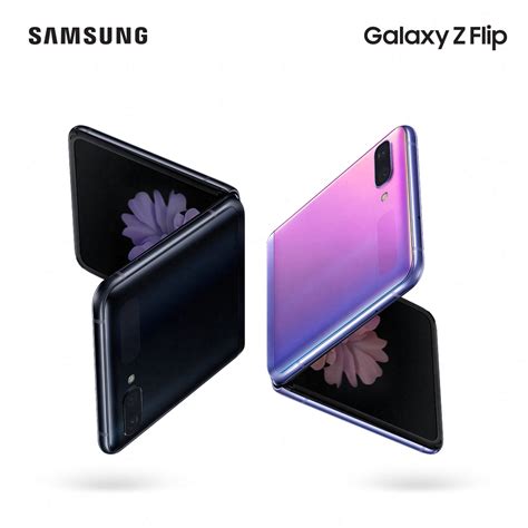 Galaxy Z Flip O primeiro smartphone um ecrã de vidro dobrável