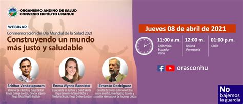 Webinar Construyendo un mundo más justo y saludable