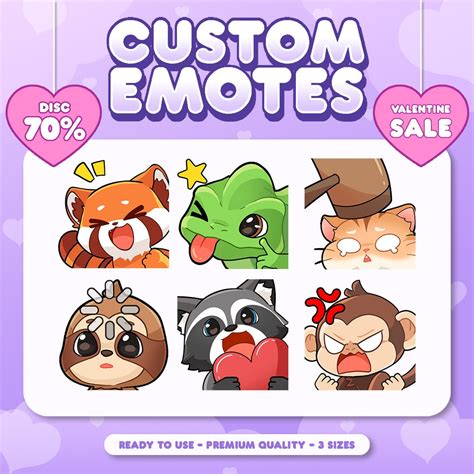 High Quality Custom Premium Twitch Emotes Twitch Emoji For Streamer