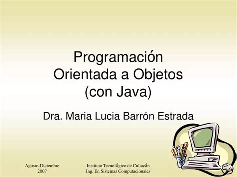 Ppt Programaci N Orientada A Objetos Con Java Powerpoint