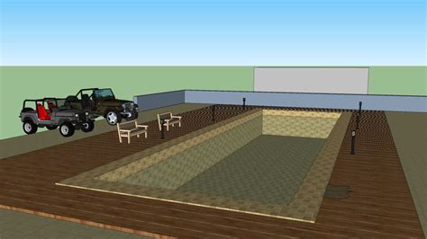 Kolam Renang 3D Warehouse