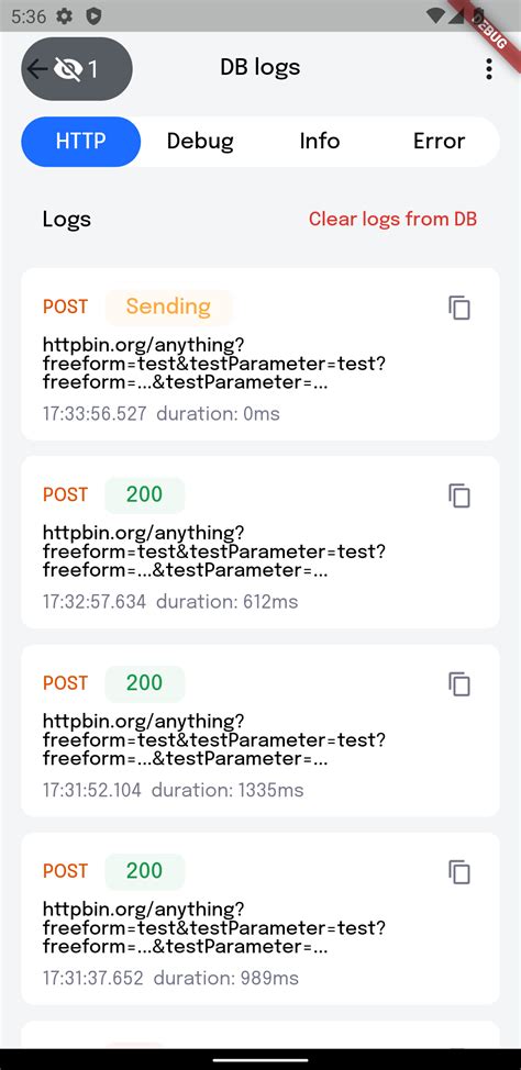 Cr Logger Flutter Package