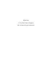 4 3 Case Study Docx Krishna Patel 4 3 Case Study Claims Of