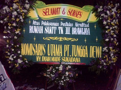 Jual Bunga Papan Selamat Dan Sukses Samping Kanan Dan Kiri Di Lapak