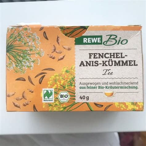 Rewe Bio Fenchel Anis Kümmel Tee Reviews abillion