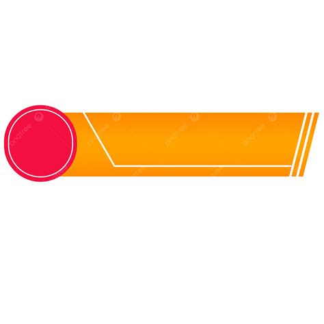 Yellow Text Box Label Frame Banner Text Box Frame Banner PNG