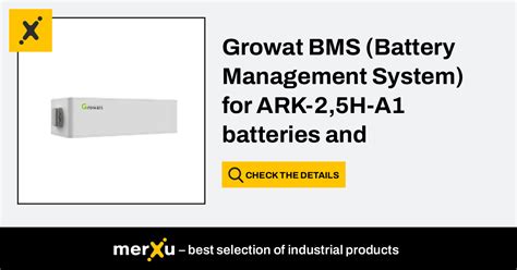 Growatt Growat BMS Battery Management System For ARK 2 5H A1
