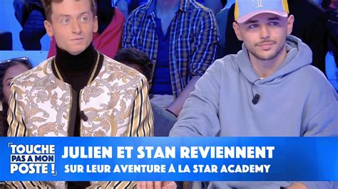 Julien et Stan reviennent sur leur aventure à la Star Academy YouTube